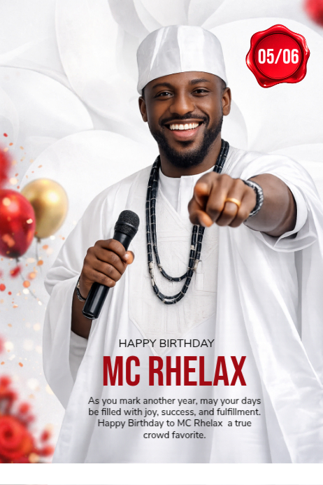 Creative Birthday Poster Design Template | PosterMyWall