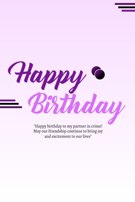 Creative birthday template | PosterMyWall