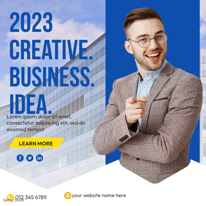Copy of Creative Business Agency Ads | PosterMyWall