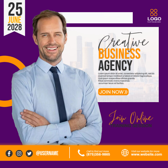 Copy of Creative Business Agency | PosterMyWall