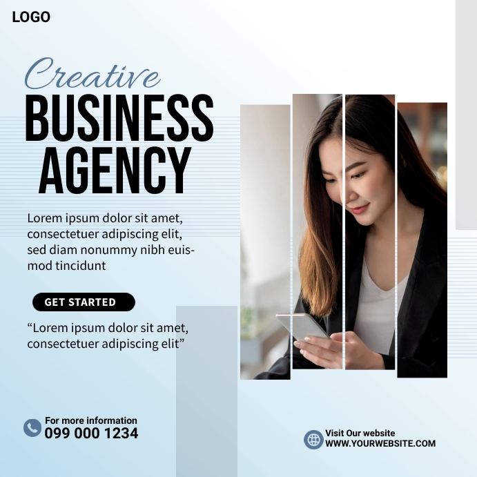 Copy of Creative Business Agency | PosterMyWall