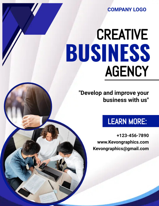 Copy of creative business agency | PosterMyWall