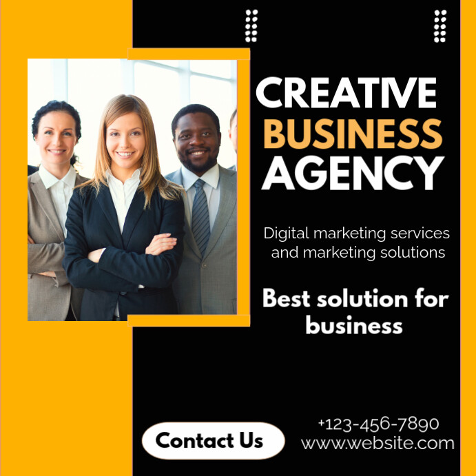 Copy of Creative business agency | PosterMyWall