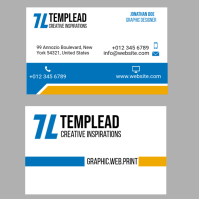 Business Card Ads Template | PosterMyWall