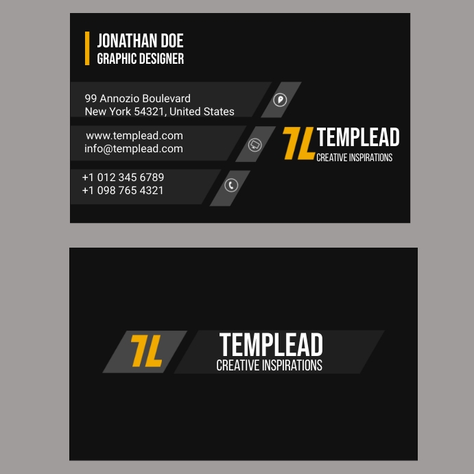 Creative Business Card ADS Template | PosterMyWall