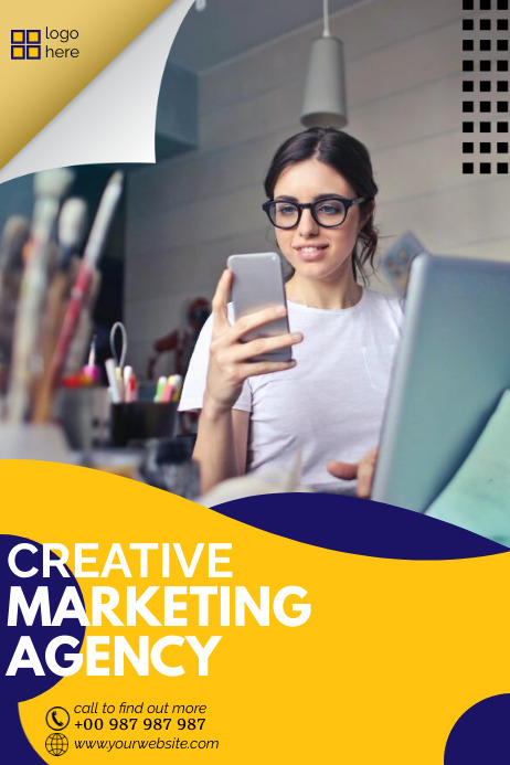 CREATIVE BUSINESS Template | PosterMyWall