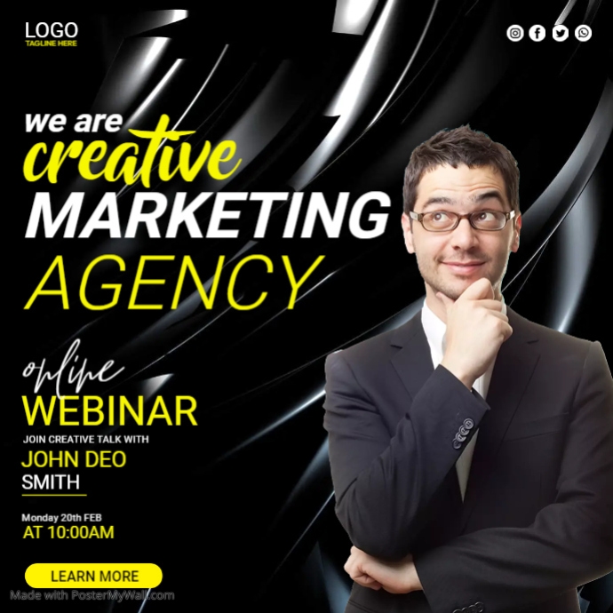 Creative Business Idea Ads Template | PosterMyWall