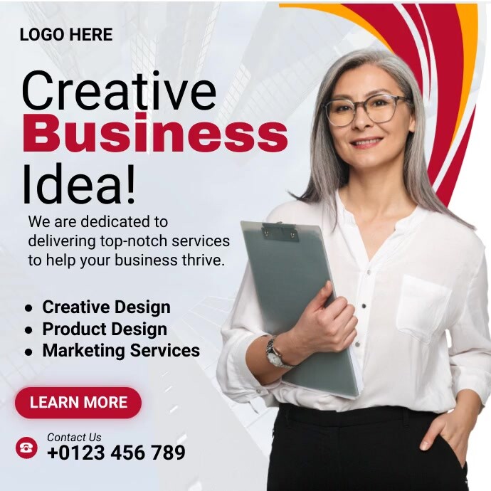 Plantilla de Creative Business Idea | PosterMyWall