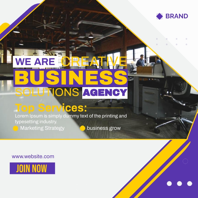 Copy of Creative Business Solutions Agency | PosterMyWall