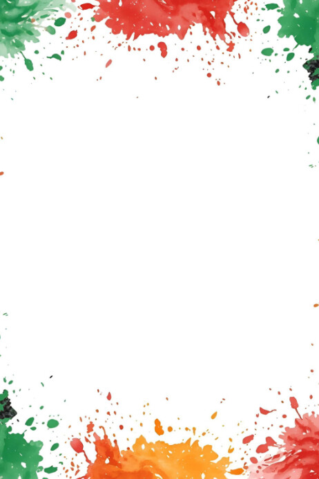 creative colorful splash poster template | PosterMyWall