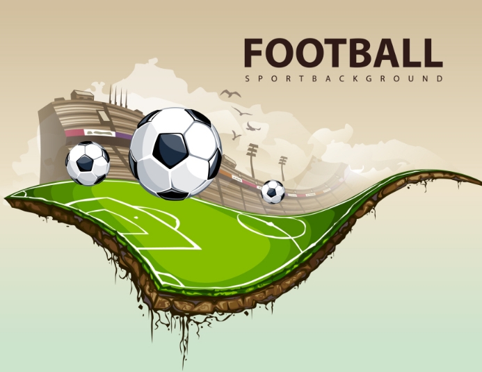 Creative football design Template | PosterMyWall