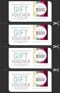 Yellow Gift Voucher Template | PosterMyWall
