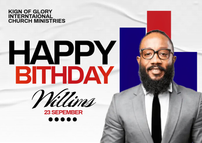 Creative Happy Birthday Invitation Flyer Template | PosterMyWall