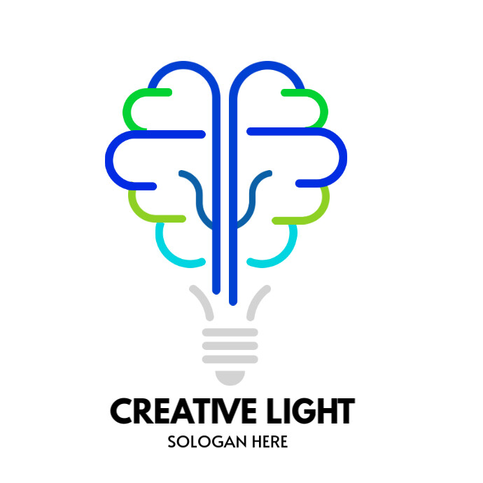 Creative Light Logo Template | PosterMyWall
