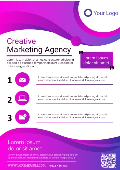 CREATIVE MARKETING ADD TEMPLATE | PosterMyWall