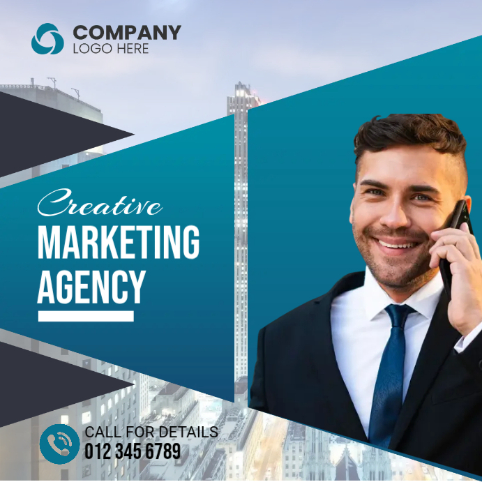 Creative Marketing Agency ADS Template | PosterMyWall