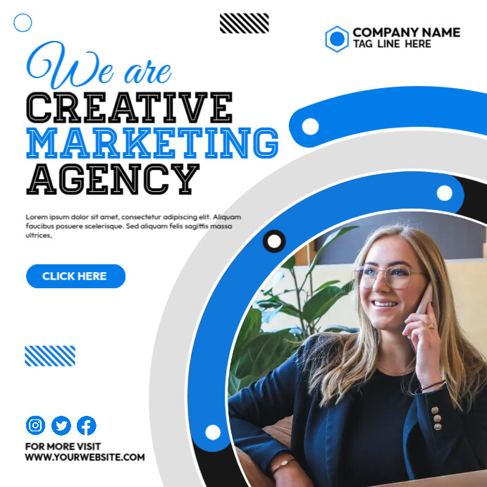 Copy of Creative Marketing Agency | PosterMyWall
