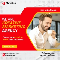 Creative Marketing Agency Ads Template | PosterMyWall