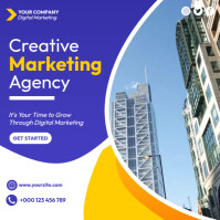 Creative Marketing Agency Ad Template | PosterMyWall