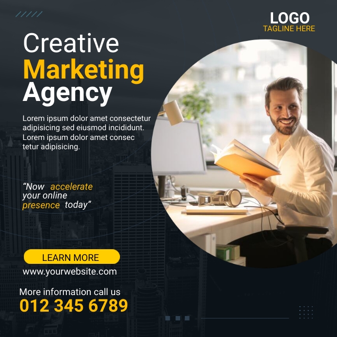 Copy of Creative Marketing Agency | PosterMyWall