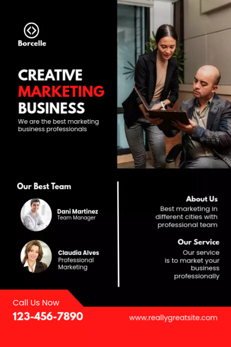 Copy of Creative Marketing Agency Poster | PosterMyWall