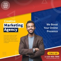 Creative Marketing Agency Video Ad Template | PosterMyWall