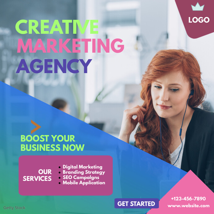 Creative marketing Template | PosterMyWall