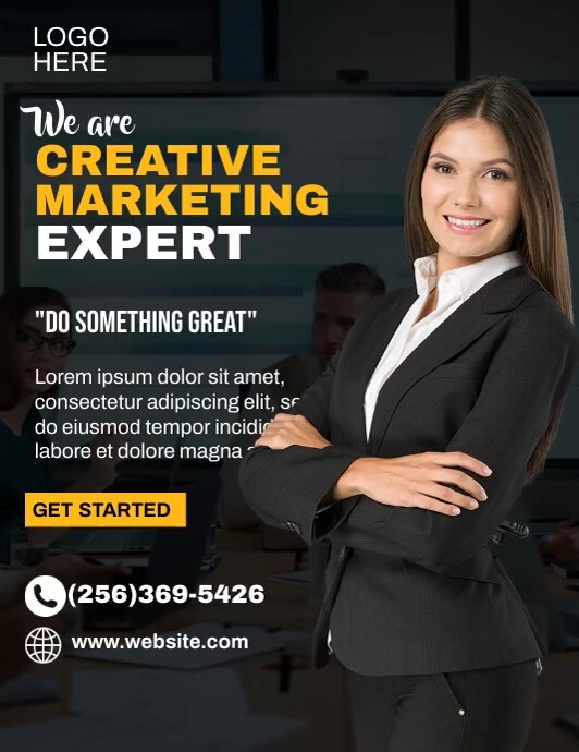 Creative Marketing Expert Ads Template | PosterMyWall