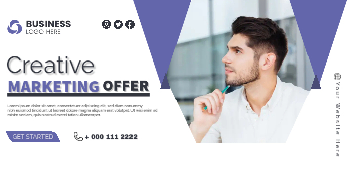 Copy of Creative Marketing Offer | PosterMyWall