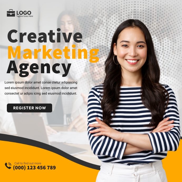 Creative Marketing Services Template | PosterMyWall