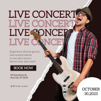 Music Event Ads Template | PosterMyWall