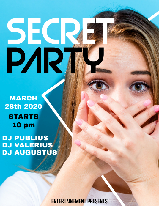 Creative party flyer Template | PosterMyWall