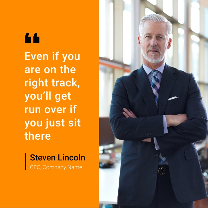 Creative Quote Design Template | PosterMyWall