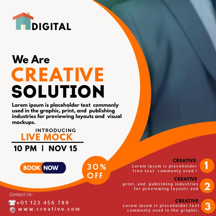 creative solution Template | PosterMyWall