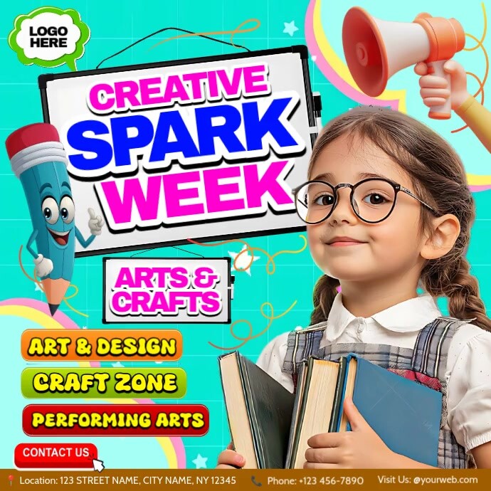 Creative Spark Week: Ignite Young Imaginations Through Arts & Crafts ...
