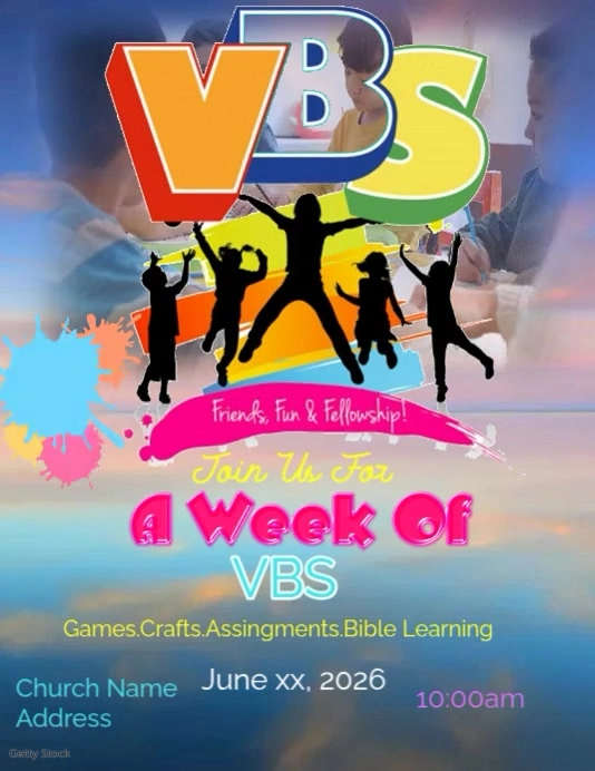 Creative VBS Flyer Template | PosterMyWall