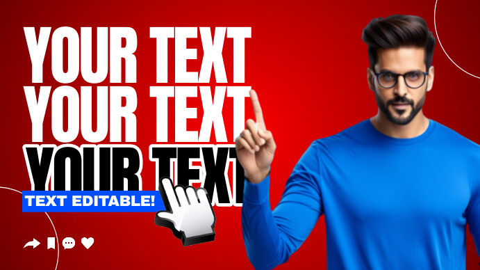 Creative youtube template | PosterMyWall