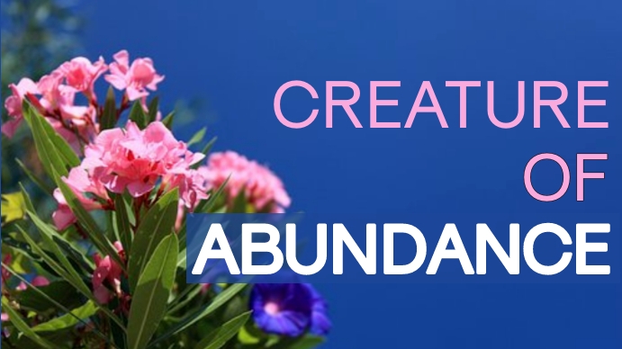 creature of abundance Template | PosterMyWall