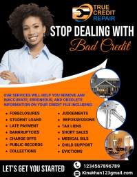 credit bad flyer Template | PosterMyWall