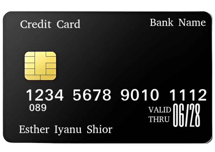 Credit Card Design Template | PosterMyWall