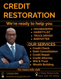 credit repair flyer Template | PosterMyWall
