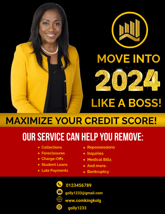 Plantilla de Credit repair agents flyers | PosterMyWall