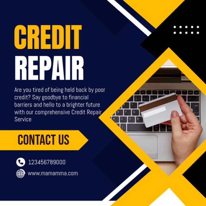 credit repair Template | PosterMyWall