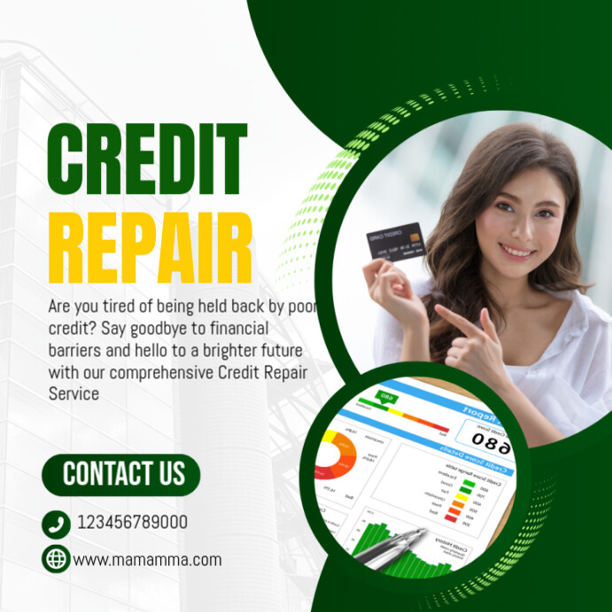 Copy of credit repair | PosterMyWall