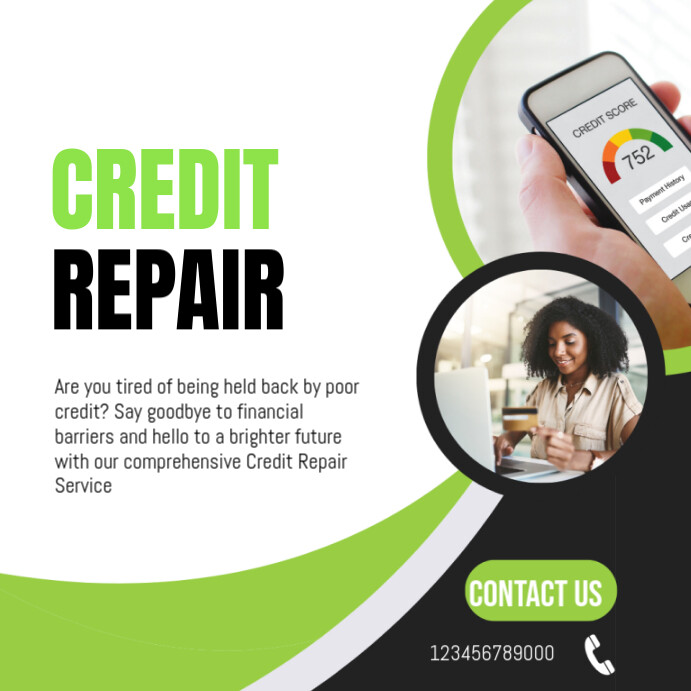 credit repair Template | PosterMyWall