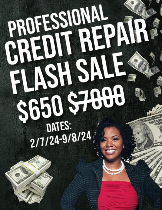 credit repair flyer template | PosterMyWall