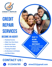 credit repair flyer template | PosterMyWall