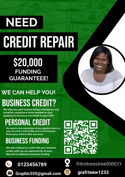 Credit repair flyers Template | PosterMyWall