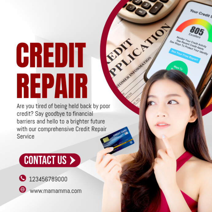 credit repair service Template | PosterMyWall