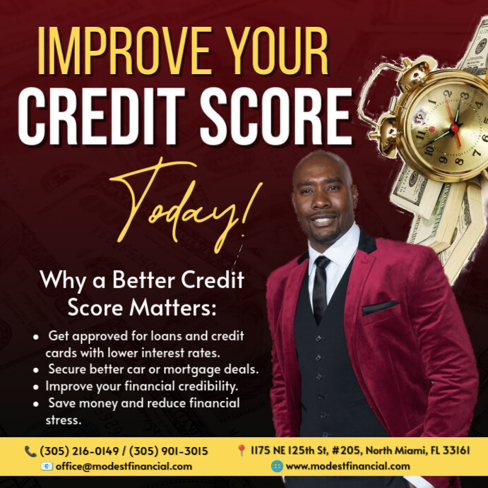 Credit Score Flyer Template | PosterMyWall